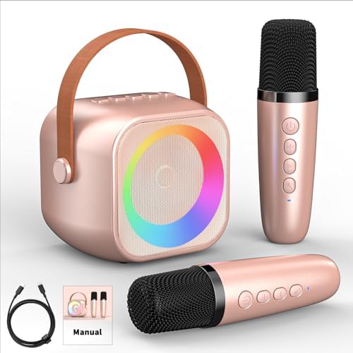 Amazon Verkb Mini Karaoke Machine For Kids Adults Portable