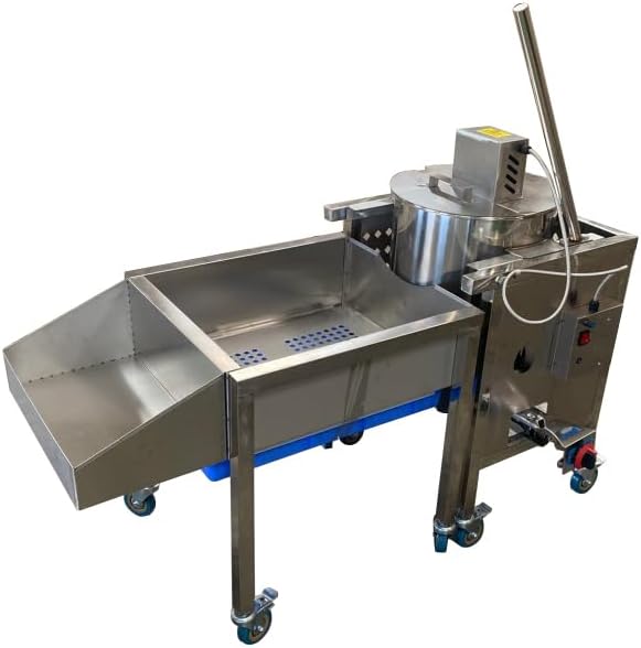 Amazon.com: Kettle Corn Machine Popcorn Popper Cooker Cart 30 qt ...