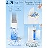 HIFRESH 107CM Tower Fans w/Cooling, Memory & Aroma Function, Remote ...