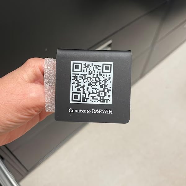 Amazon.com: QR Red Acrylic Menu Stands, Touchless QR Menu Stand Connect ...