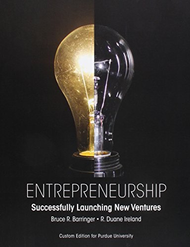 Entrepreneurship: Sucessfully Launching New Ventures by Bruce R ...