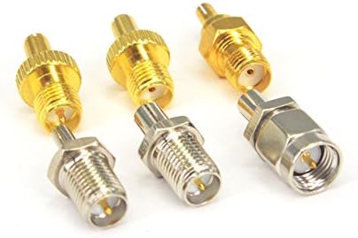 Amazon.com: onelinkmore CRC9 TS9- SMA RF Adapter Kit SMA to CRC9 TS9 6 Type Straight Nickel with ...