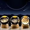 Amazon.com: Movdyka 3D Crystal Moon Ball Space Decor Lamp Science ...