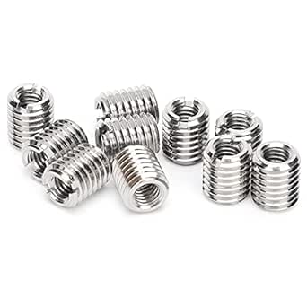 Thread Reducing Nuts Insert 10pcs, M10 to M6 Thread Reducer Adapters ...