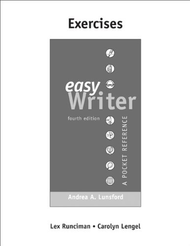 Buy Easy Writer Exercises Book Online at Low Prices in India | Easy ...
