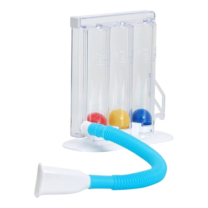 Kitwe Three Balls Incentive Spirometer for Lungs and Breathing Exercise ...
