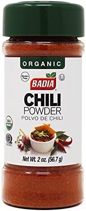 Amazon.com : Badia Spices, Organic Chili Powder, 2 Ounce : Grocery ...