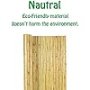 Amazon.com : Mininfa Natural Rolled Bamboo Fence, Eco-Friendly Bamboo ...