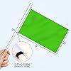Amazon.com : Anley Green Mini Flag 12 Pack - Hand Held Small Miniature ...