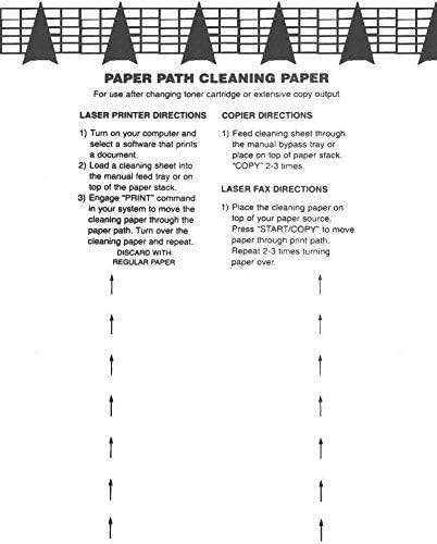 Laser & Inkjet Printer Cleaning Sheet (8.5 x 11) 10 Sheets : Amazon.ca ...