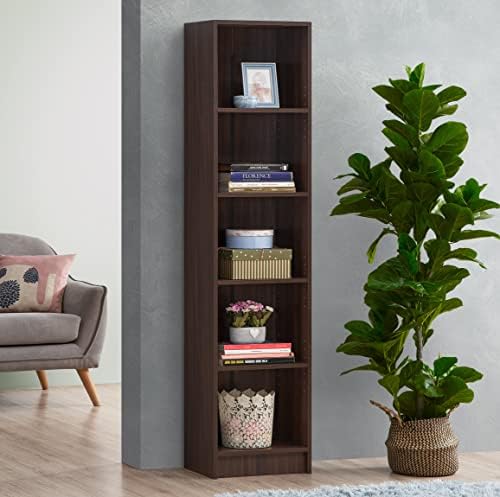 ABOUT SPACE Book Shelf - 5 Tier Rectangle Book Stand for Home Library ...