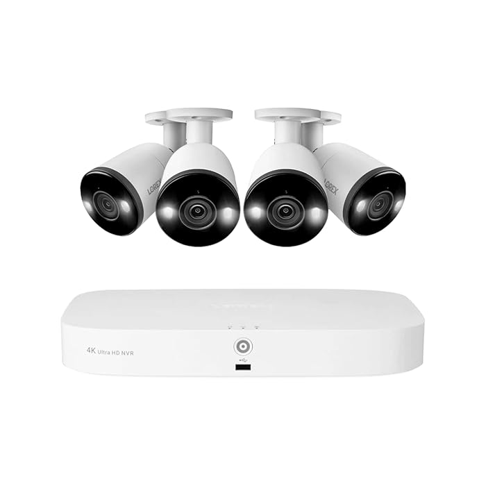 Buy Lorex 8-Channel 2TB Fusion CCTV IP Security Camera System with Four ...