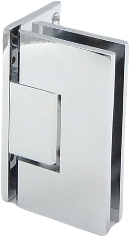 SHS Sapphire Series Offset Frameless Shower Door Hinge Wall-to-Glass Includes Replacement Parts ...