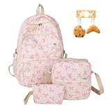・ブランド:Generic・製造元:Generic・製造元/メーカー部品番号:gji57106986213・Bow Backpack 3pcs Set: Includes Backpack, Messenger Bag &amp; Smal...
