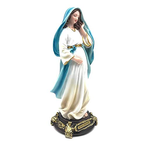Imagem de Nossa Senhora Maria Grávida Resina 20 cm - Bíblia Católica Online