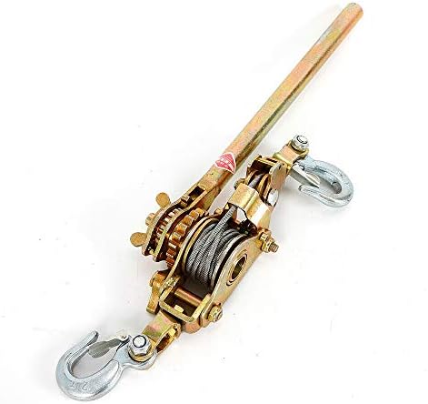 Amazon.com: FITHOIST Come Along 2 Ton Cable Winch Puller Heavy Duty ...