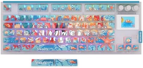 Amazon.com: Glacier Skyloong GK87 Pro TKL Layout Wireless/Wired ...