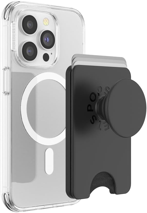 Amazon.com: PopSockets Phone Wallet with Expanding Phone Grip, Phone ...