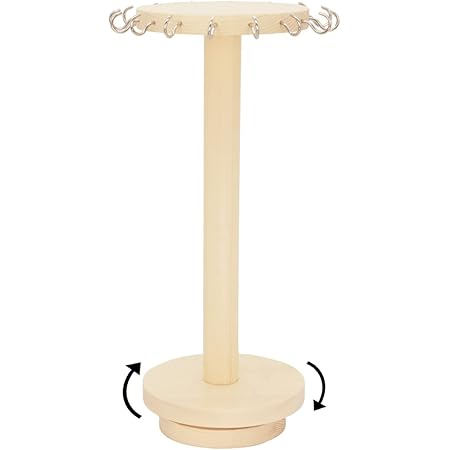 Amazon.com: Suzile 2 Pack Rotating Keychain Display Stand 15-26 Inch ...