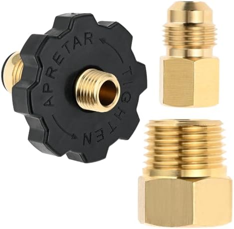 Amazon.com : ETERMETA Soft Nose Pol Propane Gas Tank Adapter Plug with ...