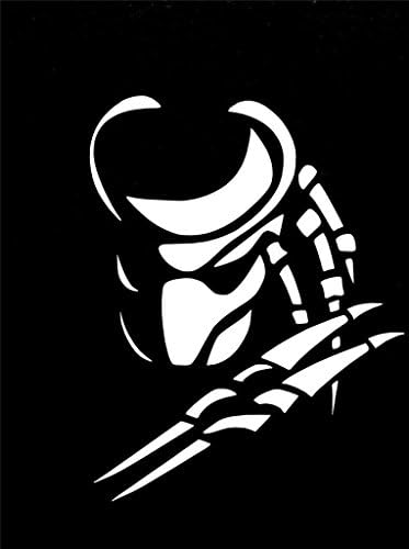 Amazon.com: PREDATOR MOVIE BUST VINYL STICKERS SYMBOL 5.5" DECORATIVE ...