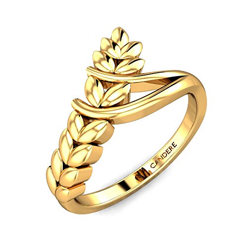 Candere By Kalyan Jewellers 22k (916) Yellow Gold Jayden Ring : Amazon ...
