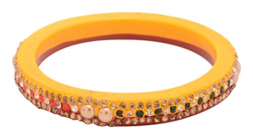 Buy New Dimond Churi Center Lac Bangle Set for Women - (2.8, New ...