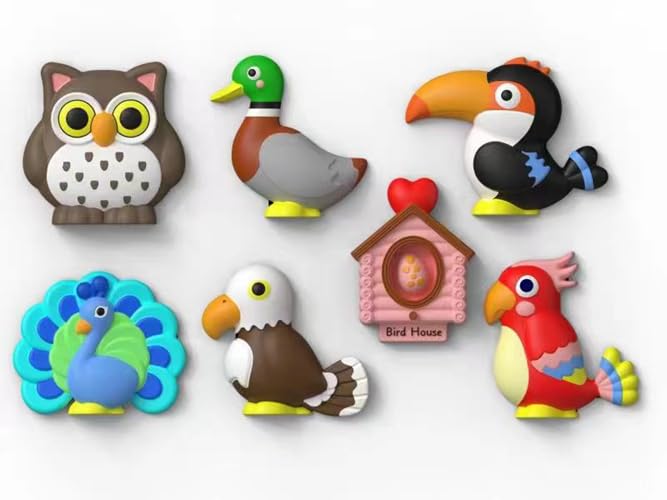 Fun Draw Your own Bird Painting Kit, Plaster Kids Craft Set, STEAM ...