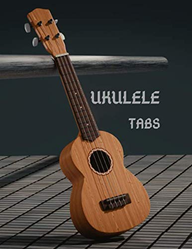 Amazon.com: Ukulele Tabs: Blank Manuscript Paper Music Notebook with ...