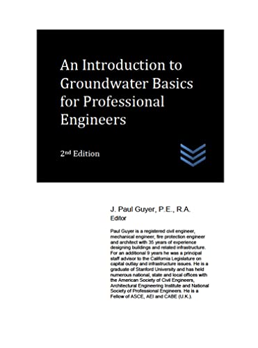 Amazon.com: An Introduction to Groundwater Basics for Professional Engineers (Water Resources ...