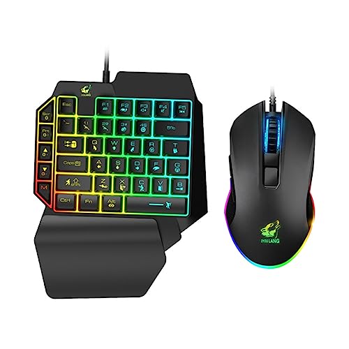 Snapklik.com : Gaming Keypad One Handed Keyboard Gaming Keyboard Half ...