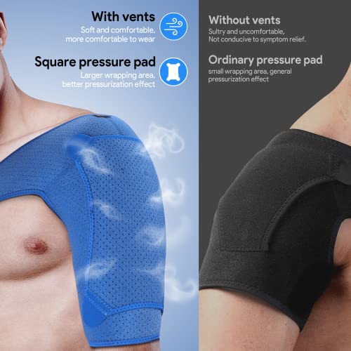 Shoulder Brace For Men Women,Doact Shoulder Support And Compression ...