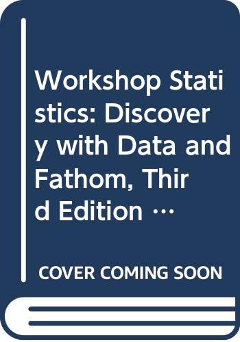 Amazon.com: Workshop Statistics: Discovery with Data and Fathom, Third ...