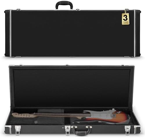 Amazon.com: CAHAYA Electric Guitar Case: Hardshell Guitar Gig Case with ...