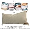 Amazon.com: THE STORAGE PILLOW XL zippered storage Pillowcase FILL w ...