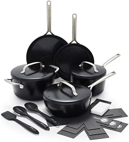 Amazon.com: GreenPan GP5 Stainless Steel 5-Ply Healthy Ceramic Nonstick ...