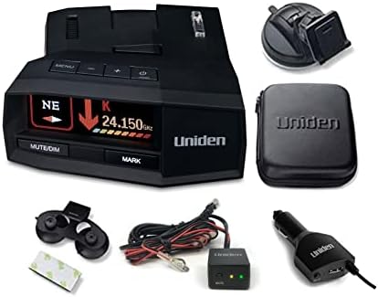 UNIDEN R8 Extreme Long-Range Radar/Laser Detector (Front & Rear ...