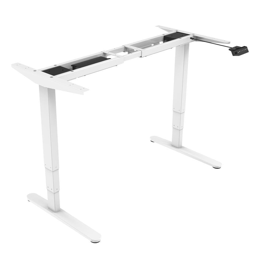 PrimeCables Dual Motor Heavy Duty Standing Desk Frame Legs Length and ...