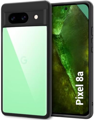 SPAZY CASE® Google Pixel 8a Back Cover | Protective Soft Transparent ...