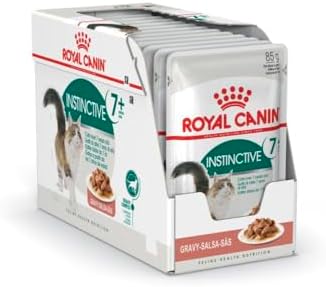Royal Canin Instinctive Cat Food 12 Sachets x 85 g for Cats 7+ Years ...