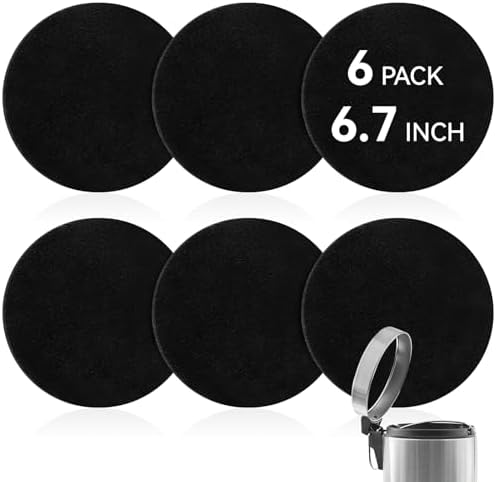 Amazon.com : 6 Pack Charcoal Filters for Compost Bucket, 6.7 Inch ...