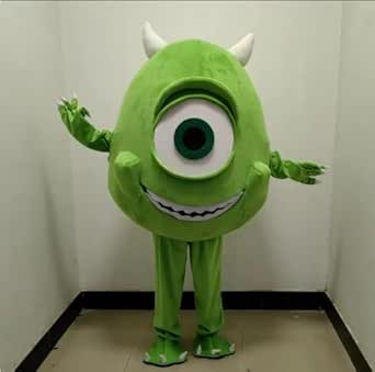 Amazon.com: Professional Green Germ Mascot Costume Fancy Dress Cosplay ...