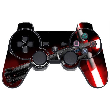 Amazon.com: Red Blade PS3 Dual Shock wireless controller Vinyl Decal ...
