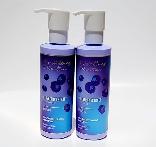 Amazon.com : Bath and Body Works Blueberry Extract Body Lotion Set ...