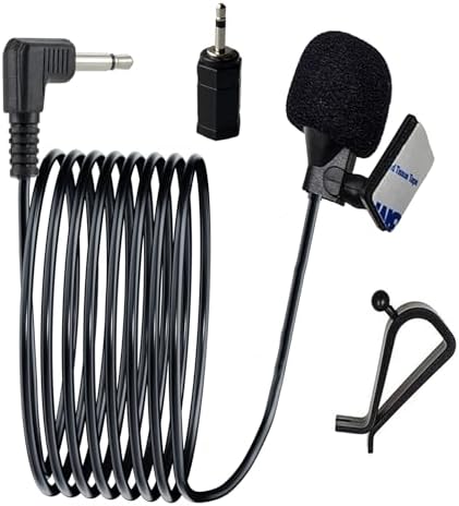 MICMXMO Car Microphone 3.5mm for Car Vehicle Stereo Audio Radio GPS DVD ...