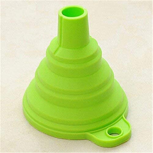 Amazon.com: Silicone Foldable Funnel for Water Bottle Liquid Transfer ...