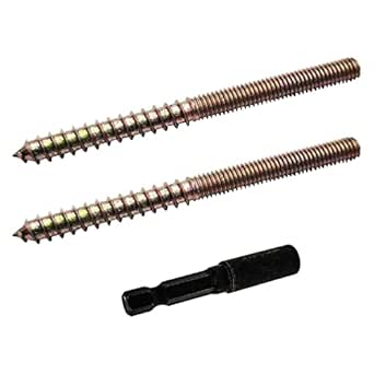 Amazon.com: 20pcs Hanger Bolts Double Headed Bolts,with Hanger Bolt ...