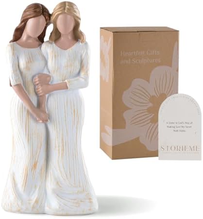 Amazon.com: HADM Sister Figurines Friendship Figure Gifts for Best ...