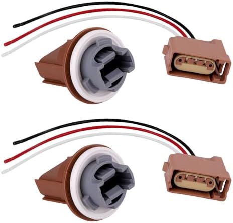Amazon.com: 2Pcs Turn Signal Socket and Pigtail Connector, Tail Light ...