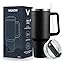 E T EASYTAO | 40OZ Vaso Térmico de Acero Inoxidable, Taza Termica Frio y Caliente para Cafe con ...